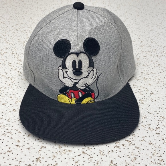 Disney | Accessories | Walt Disney Mickey Mouse Snapback Hat Cap | Poshmark